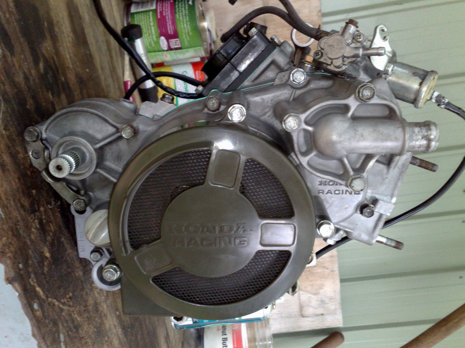 NSR250 Forum: Engine re-assembly started