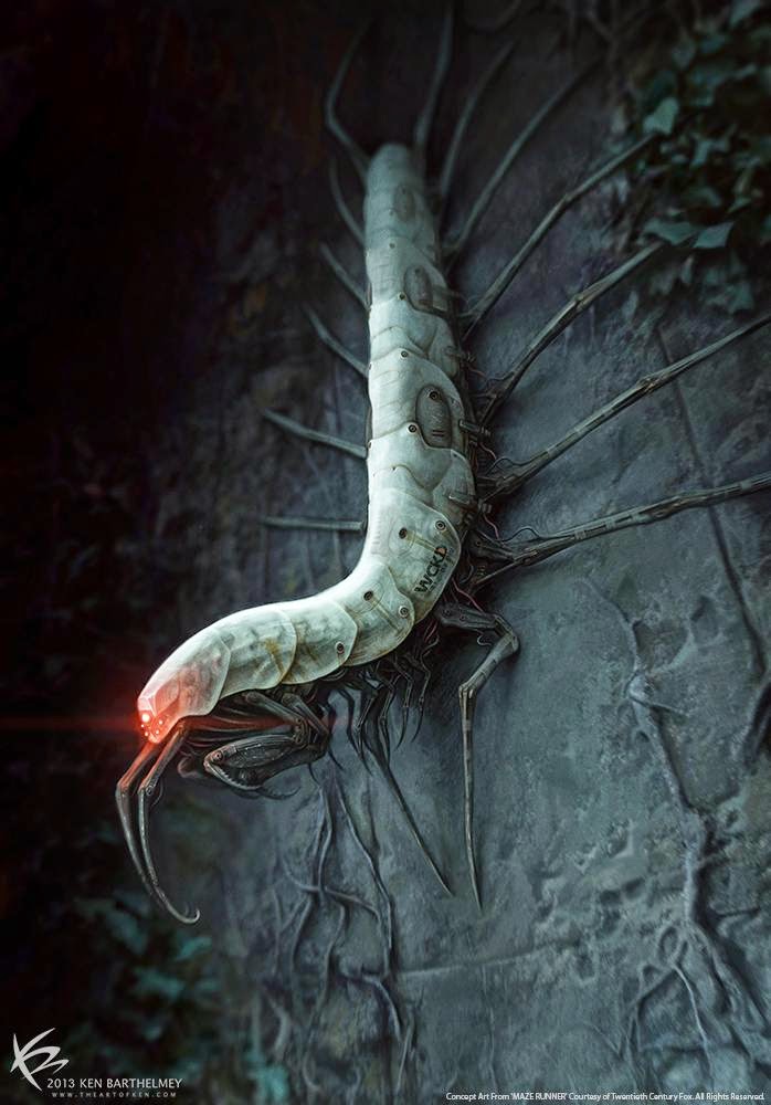 Here's What the Grievers Almost Looked Like in THE MAZE RUNNER Concept ...