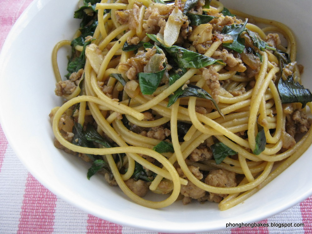 PH the Malaysian Carnivore: Pasta. Italian? Thai!