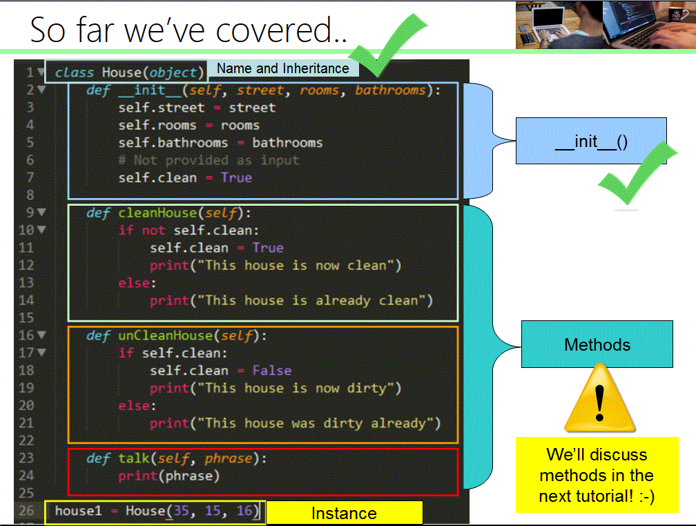 Object Oriented Programming: Classes and instances BEHIND THE SCENES!