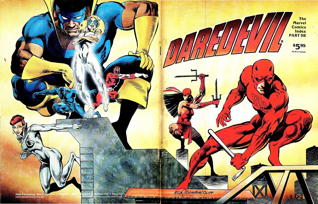 Marvel Comics of the 1980s: 1982 - Marvel Comics Index Part 9B Daredevil