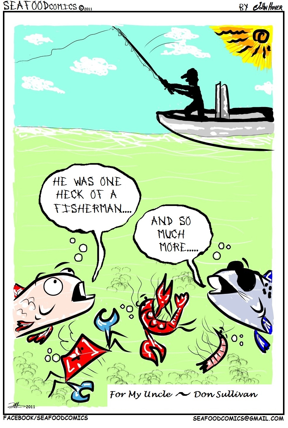 Seafood comics
