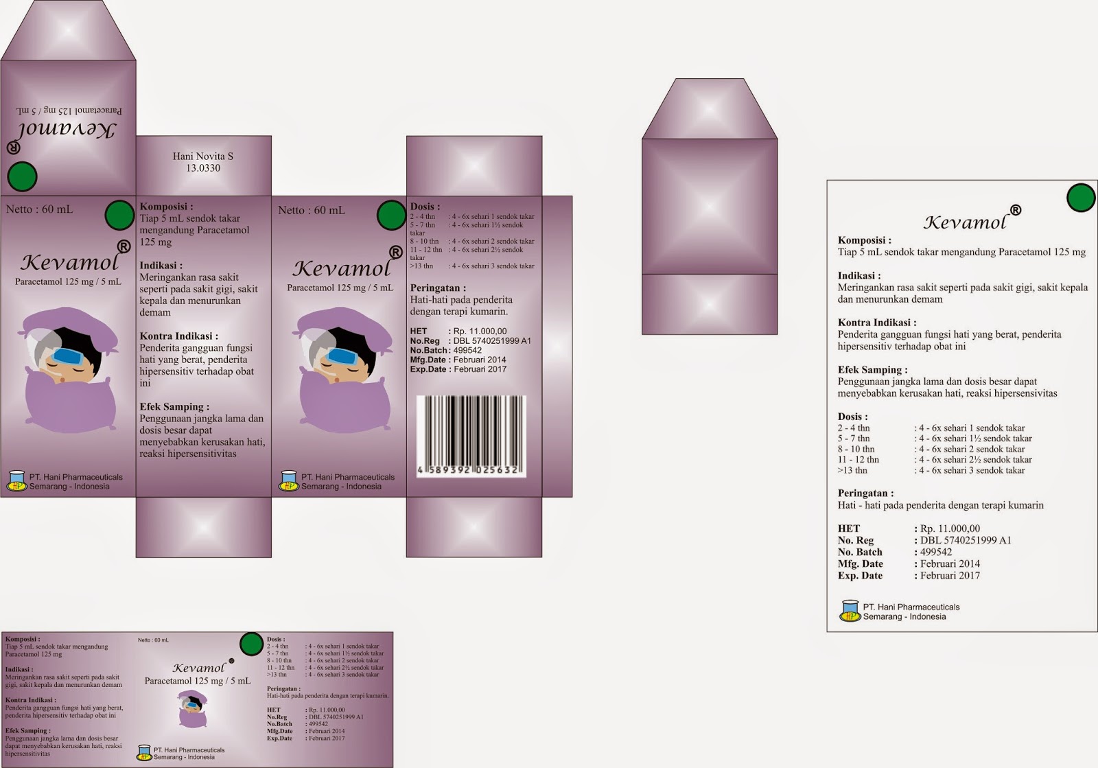 Blog Kulo Kemasan Elixir Paracetamol