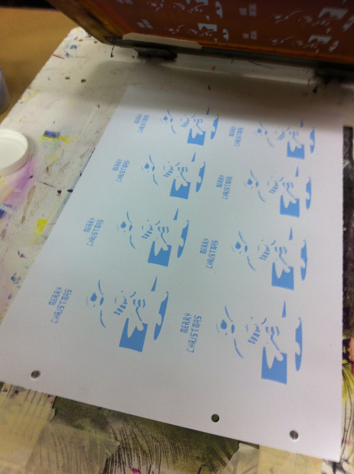 James Elston Illustration blog: Adventures in Screen Printing - 2011 ...