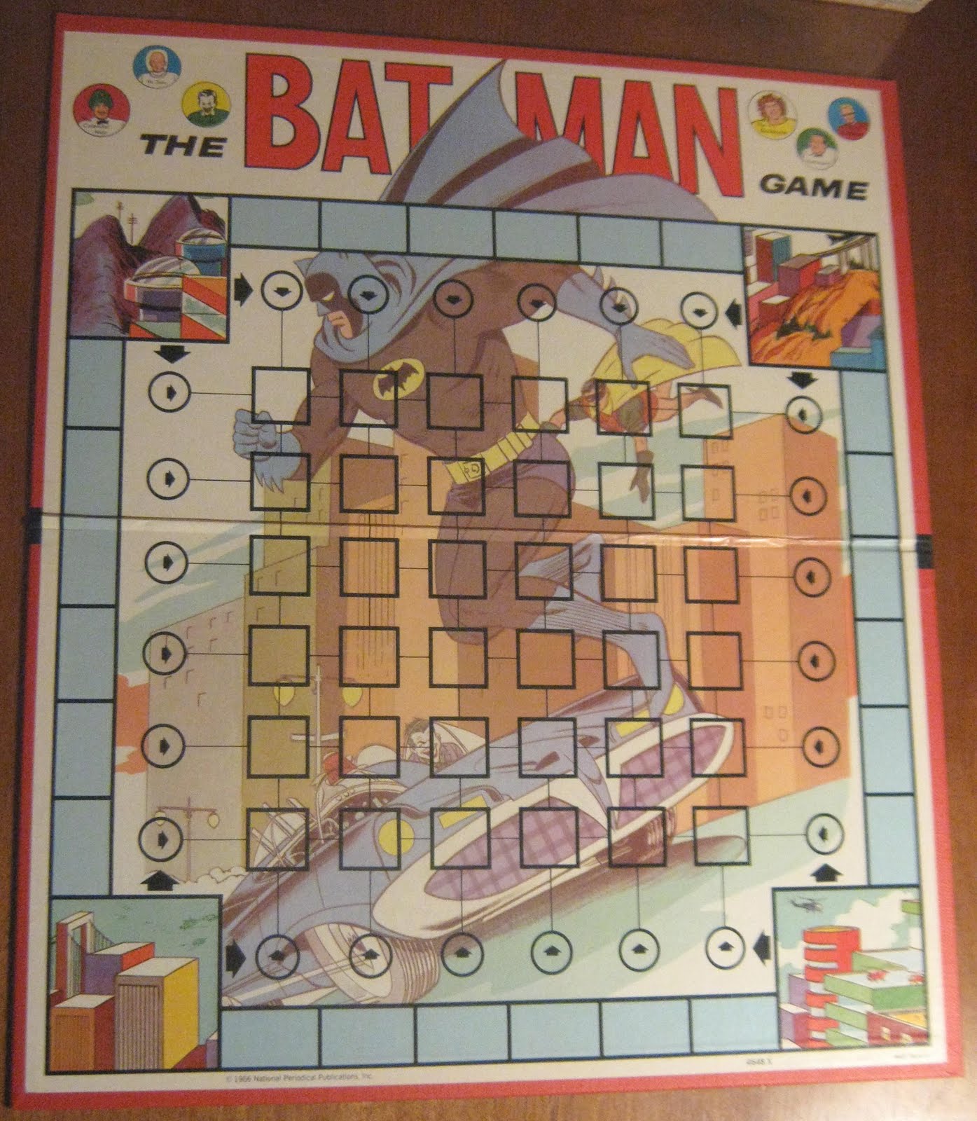 Under the Giant Penny: 1966 Batman Board Game