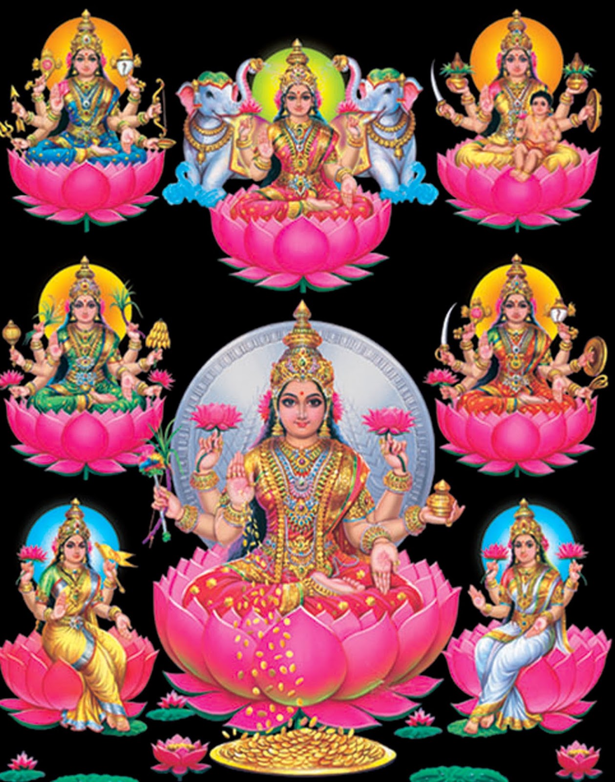 Gods-Leaders-Images-Drawings: Hindu Gods & Spirituals Collection