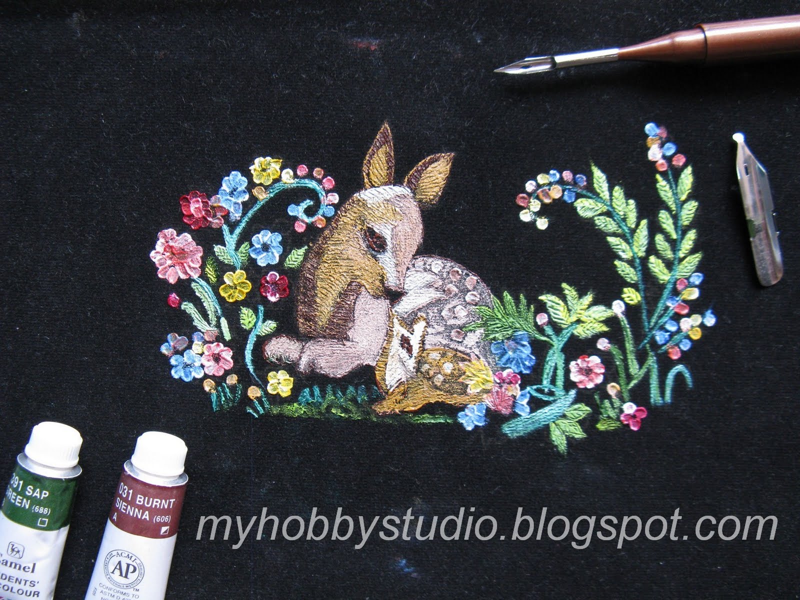 Hobby Studio: Nib Painting
