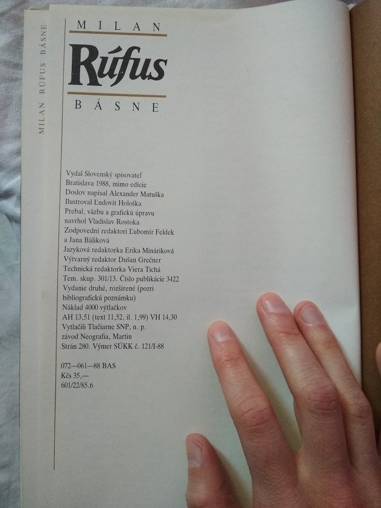 2 x Milan Rúfus