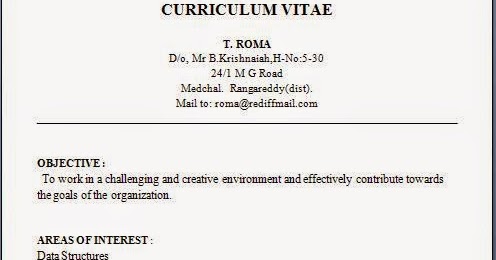 how to make a biodata for job