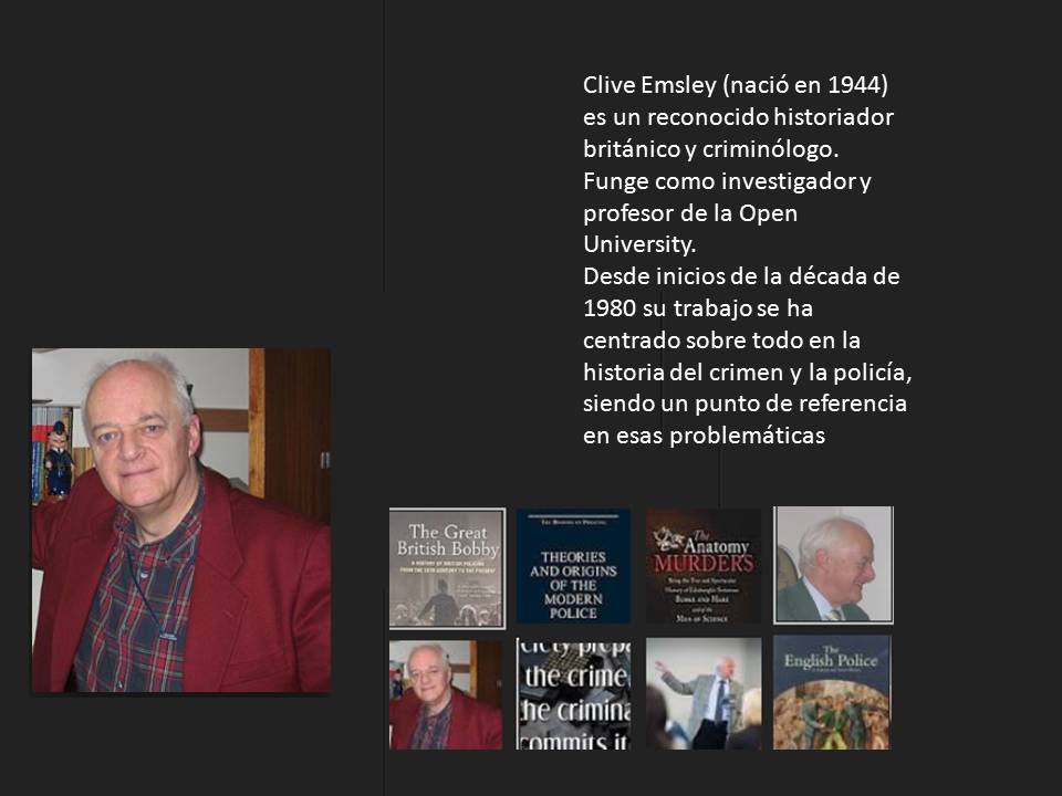 Historia Social: Clive Emsley un gran historiador británico ...