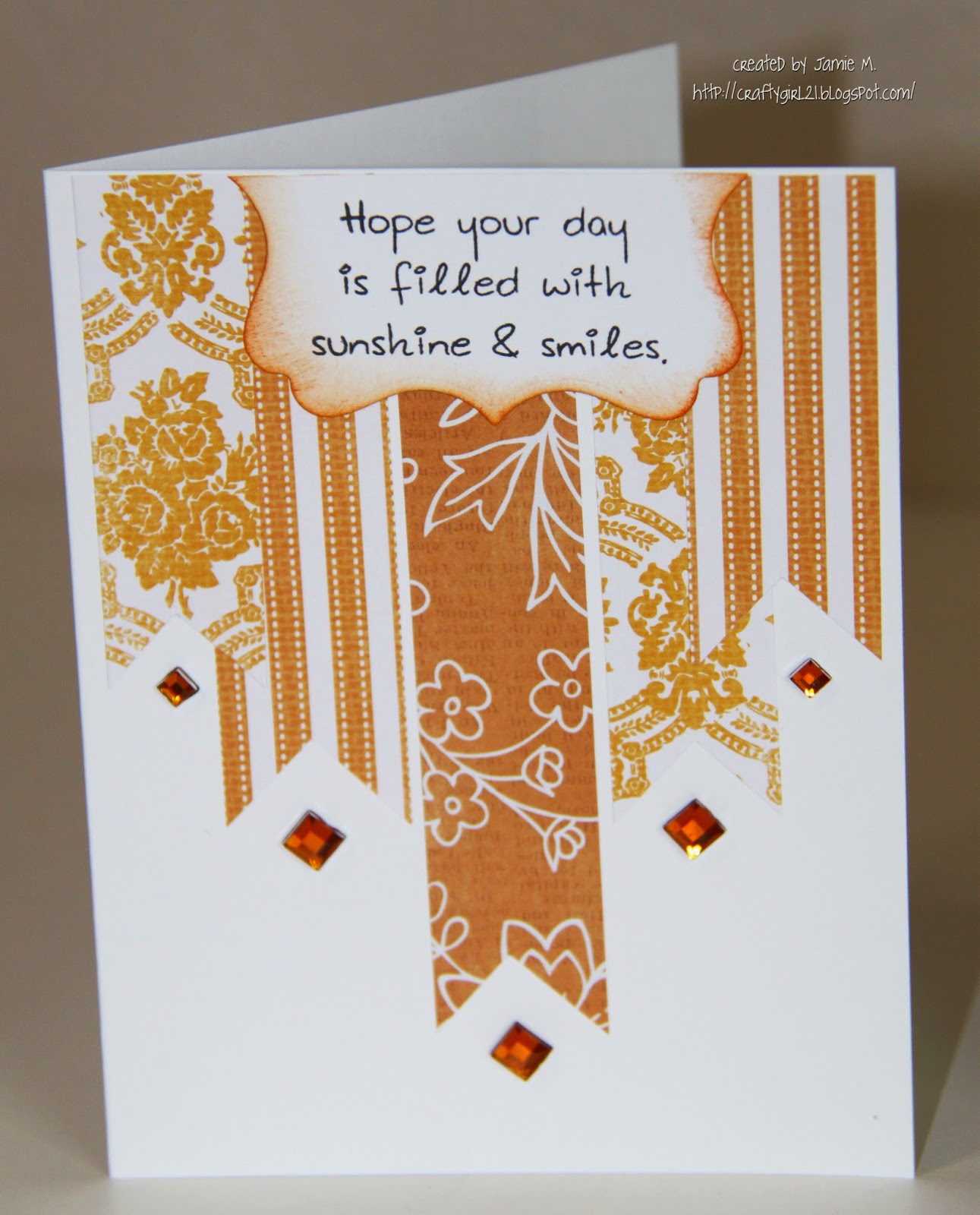 Crafty Girl 21!: Simple OWH Cards
