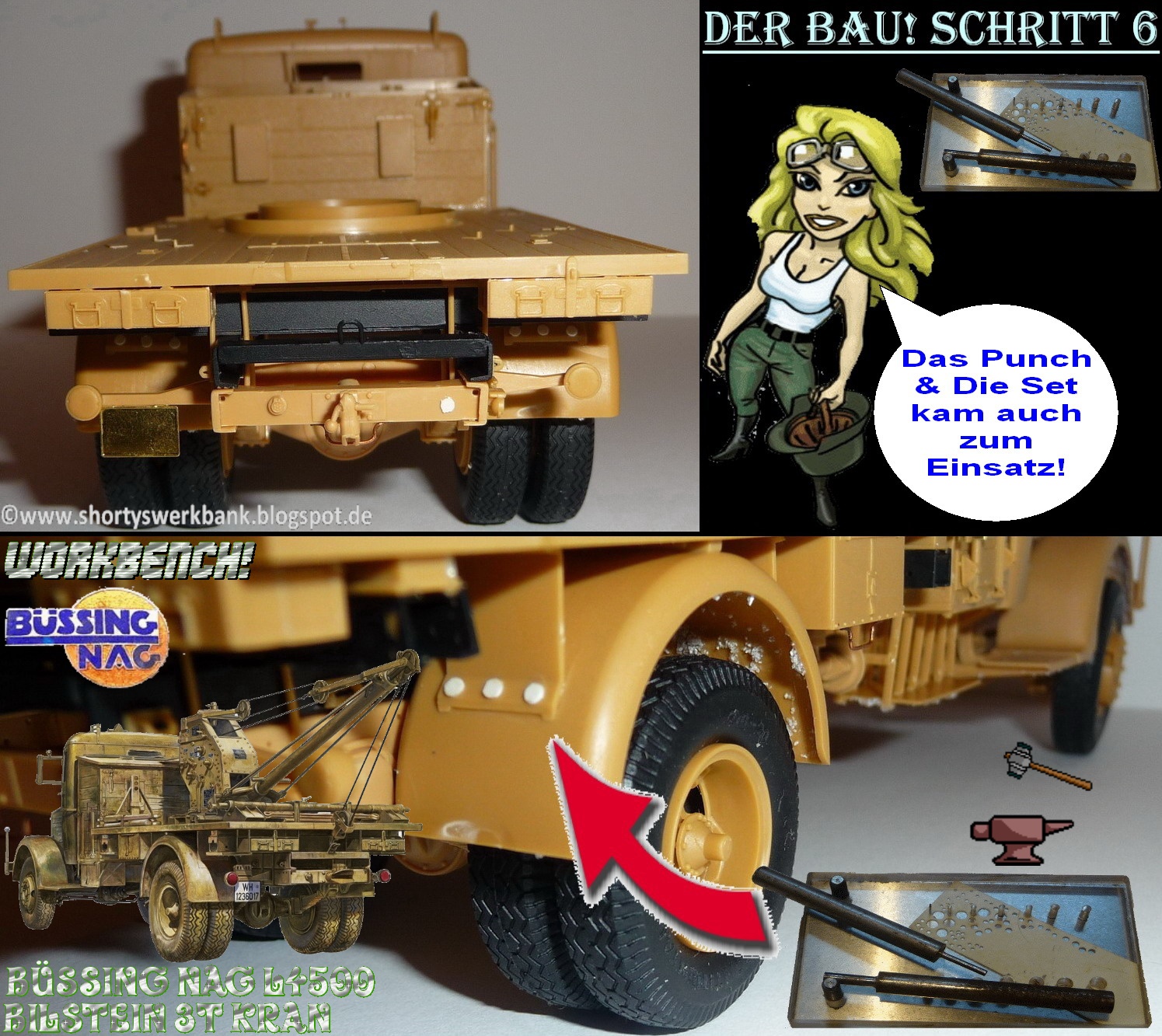 Shortys Werkbank: Workbench-AFV Club GERMAN Kfz.100-Der Bau! Schritt 6