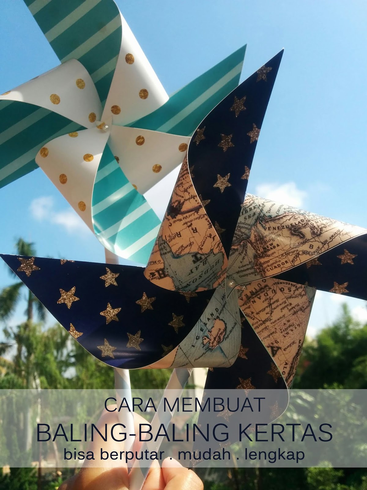 Floating Plane: Membuat baling-baling kertas, mudah tapi sering salah