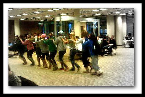 HWS Library Updates: A Conga Line Forms in the Library