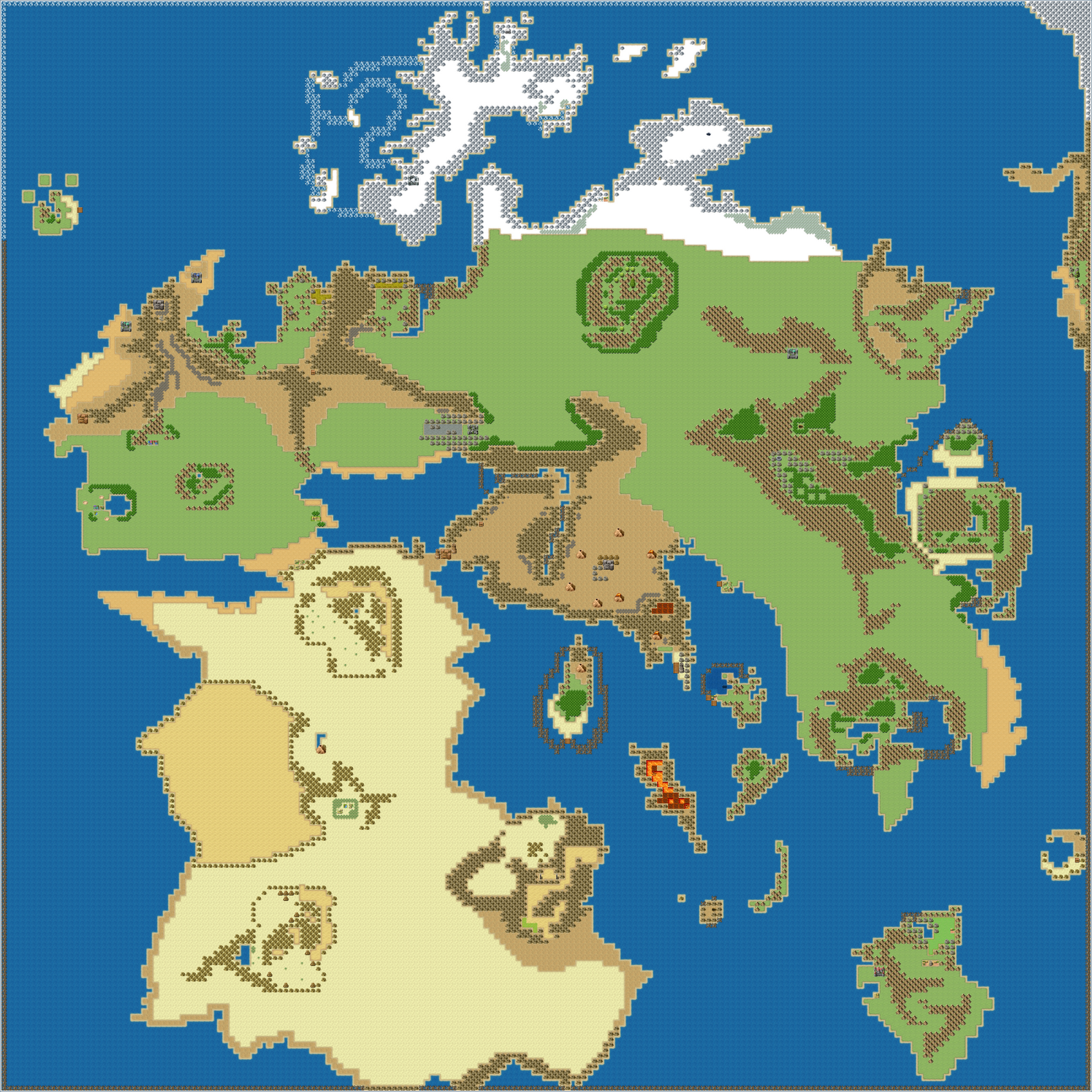 Monster Hunter World World Map - Map