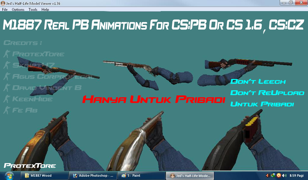 M1887 Real PB For CS:PB | Counter Strike : Point Blank