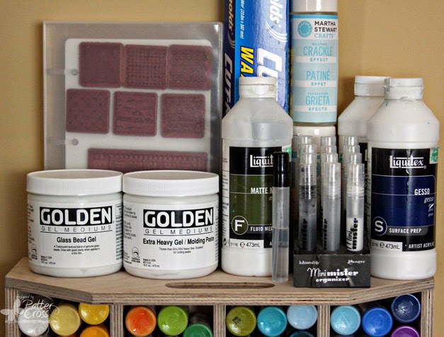 Triple the Scraps: Organizational {Friday} Paint Center