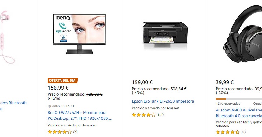 ¡Ofertas 13/02 Amazon! Tres "Ofertas del Día", cuatro "Ofertas Flash" y ...