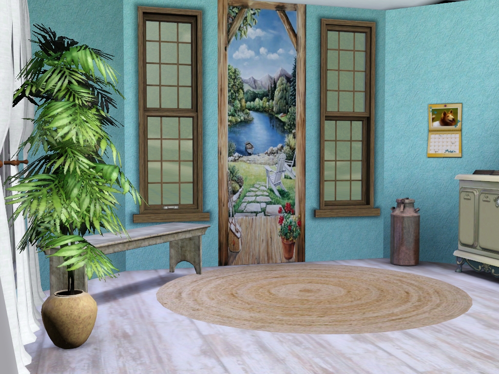 Wall Mural - Bucólico - Via Sims