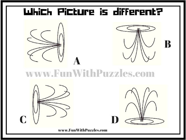 Visual Challenge: Spot the Odd One Out Picture Puzzle
