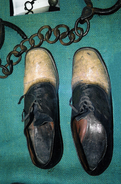 Anonymous Works Shoes Made From The Skin Of Big Nose George anonymous-works-shoes-made-from-the-skin-of-big-nose-george