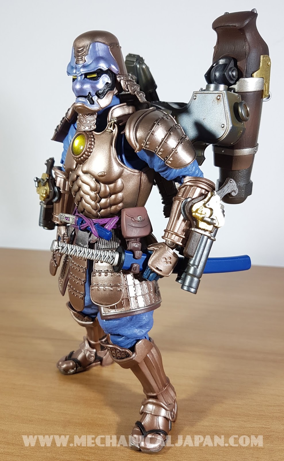 Review Meisho Manga Realization Kotetsu Samurai War Machine por ...