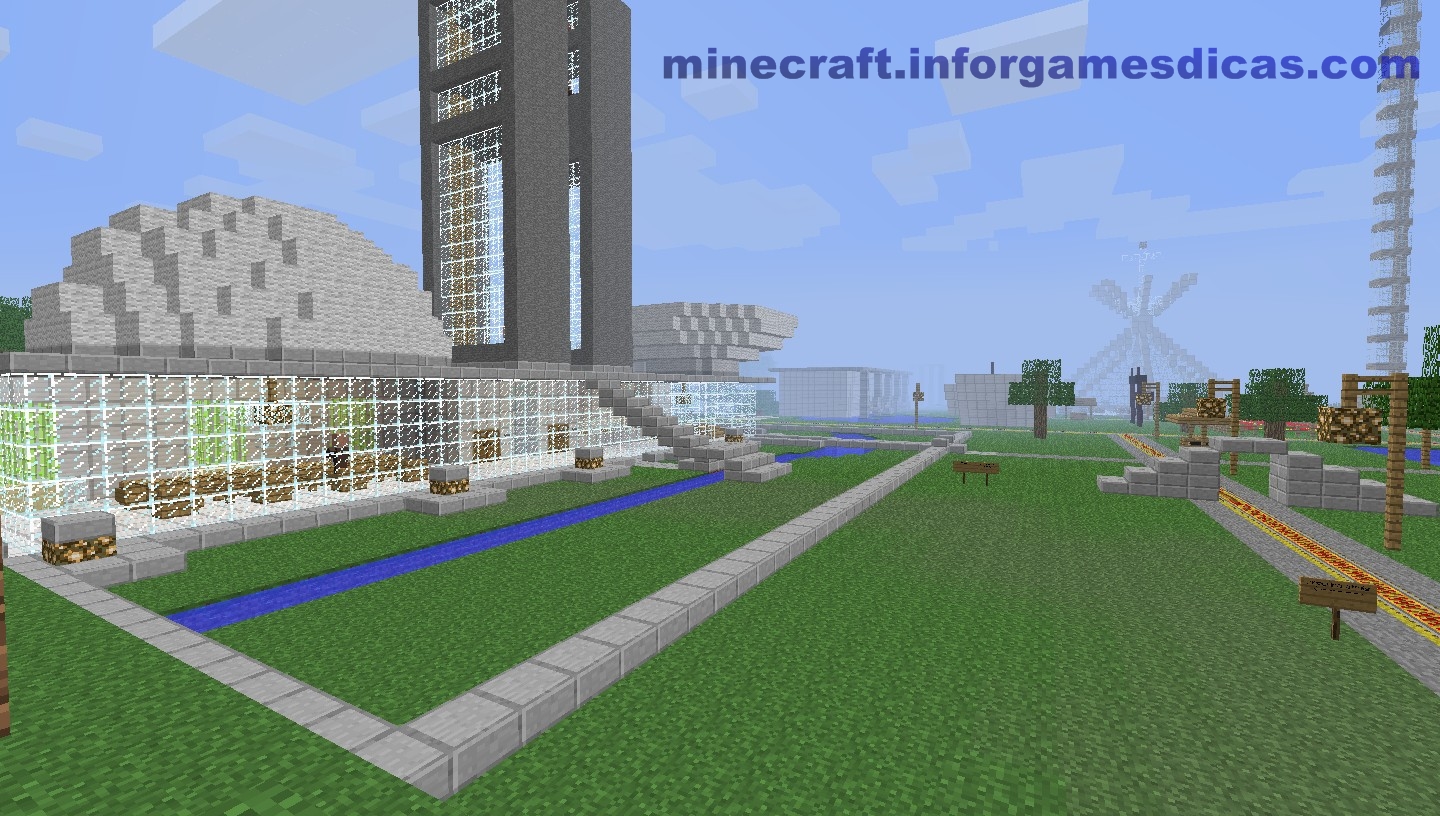 italodoido22: Download mapa Minecraft Brasília - Destrua os Políticos
