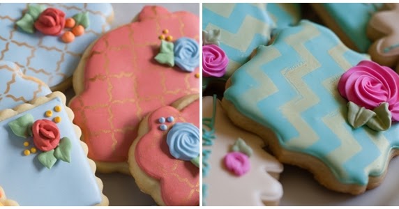 Decorated Cookies: Stenciled | Bake at 350°