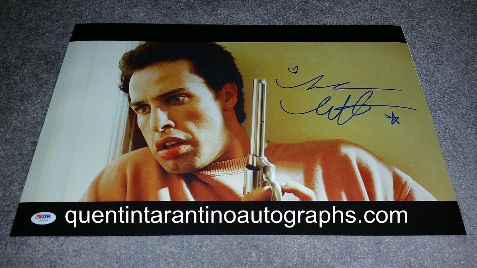My Quentin Tarantino Autograph Collection: The Fourth Man of Pulp ...