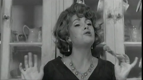 Forced Perspective: Elizabeth Taylor Eating Chicken (1966)