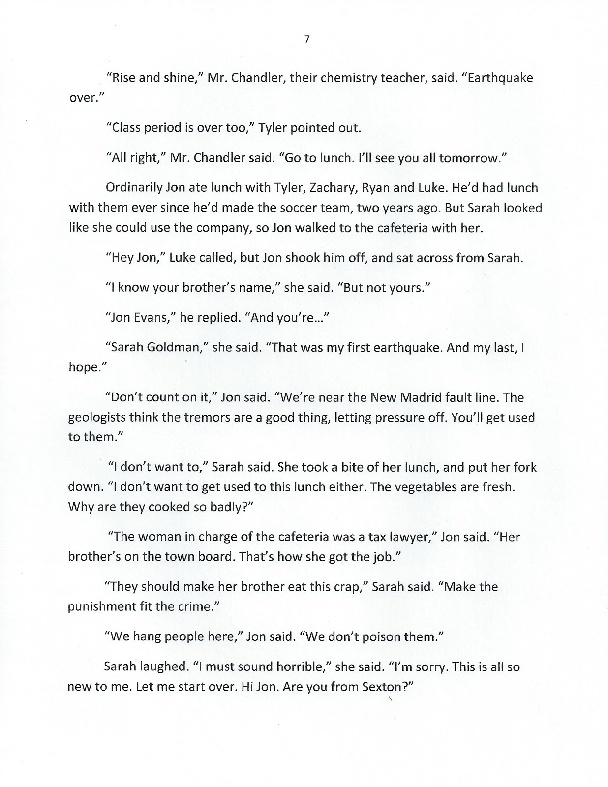 Susan Beth Pfeffer: The First Twelve Revised Pages Of The Shade Of The Moon