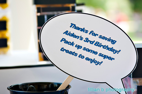 karaspeak: Superhero Party: Super Aiden is Three!