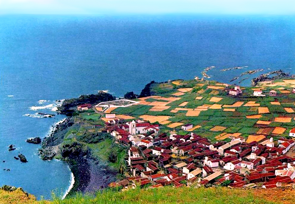 Retratos de Portugal: Ilha do Corvo - Vila do Corvo, Única Povoação da Ilha