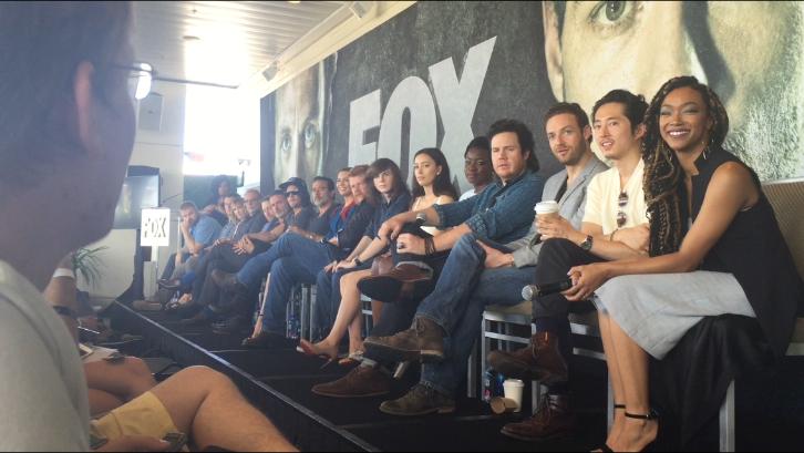 The Walking Dead - Comic Con Press Conference with SpoilerTV