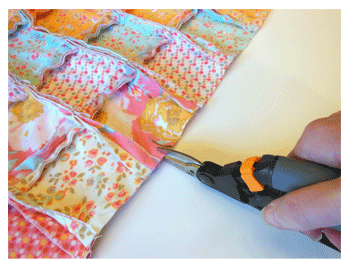 My Fabric Obsession: Easy Doll Rag Quilt & Pillow Tutorial