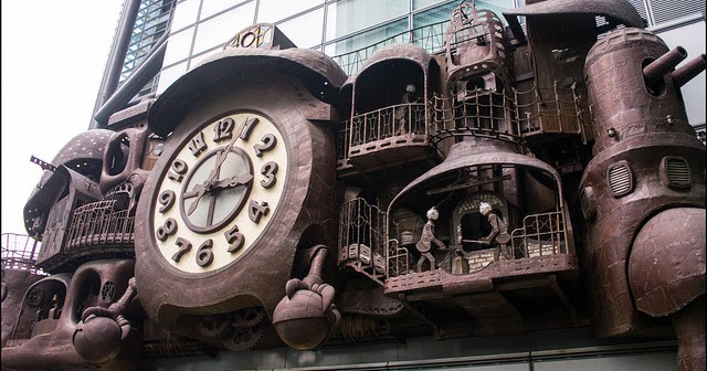 "El RELOJ GIGANTE DE HAYAO MIYAZAKI" | Visual shock