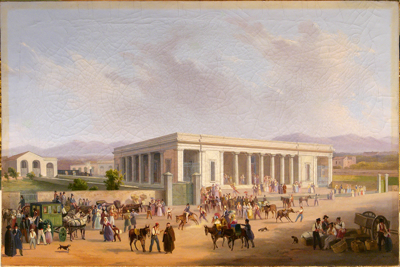 Achille della Ragione: Mostra su Salvatore Fergola a Palazzo Zevallos