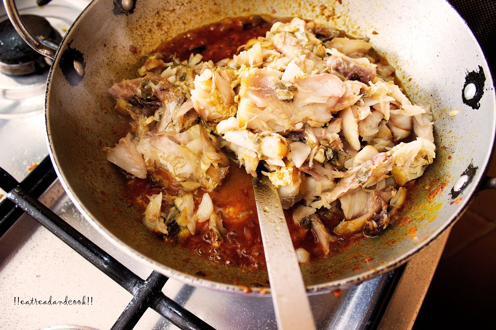 Macher Jhuri / Bengali Crumbled Fish Curry