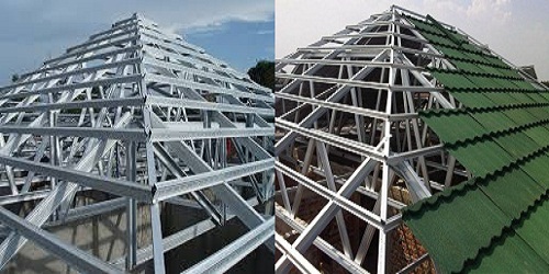 ALUMINIUM COMPOSITE PANEL SEVEN: Rangka Atap Galvalum