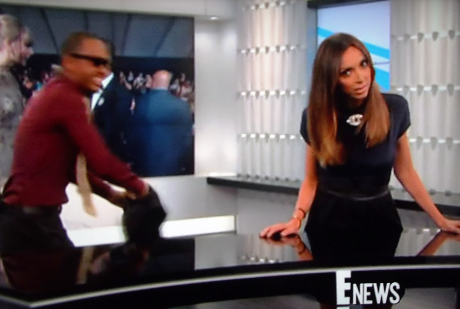 TV with Thinus: New E! News presenter Terrence Jenkins dance off camera ...
