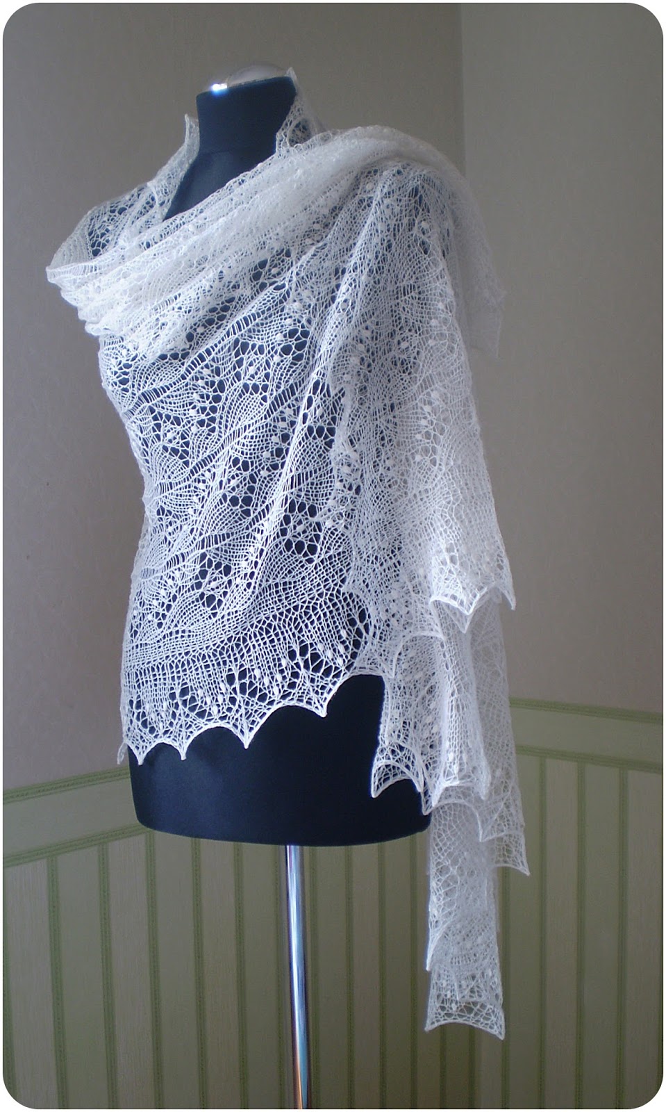 KnitANDlace: Haapsalu sall #10