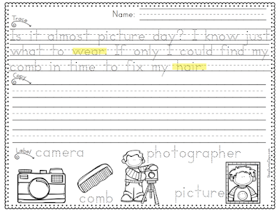 Working Handwriting into your Literacy Block - Sunny Days in Second Grade