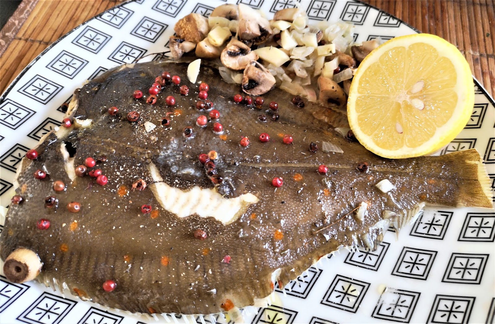 Le carrelet, poisson plat goutteux