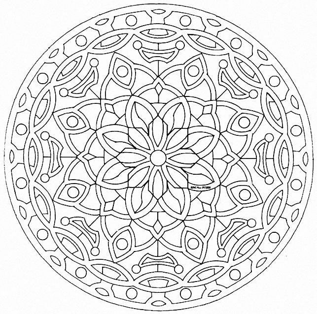 Mandalas Para Pintar: mandalas para colorear