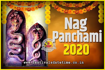 2020 Nag Panchami Pooja Date and Time, 2020 Nag Panchami Calendar ...
