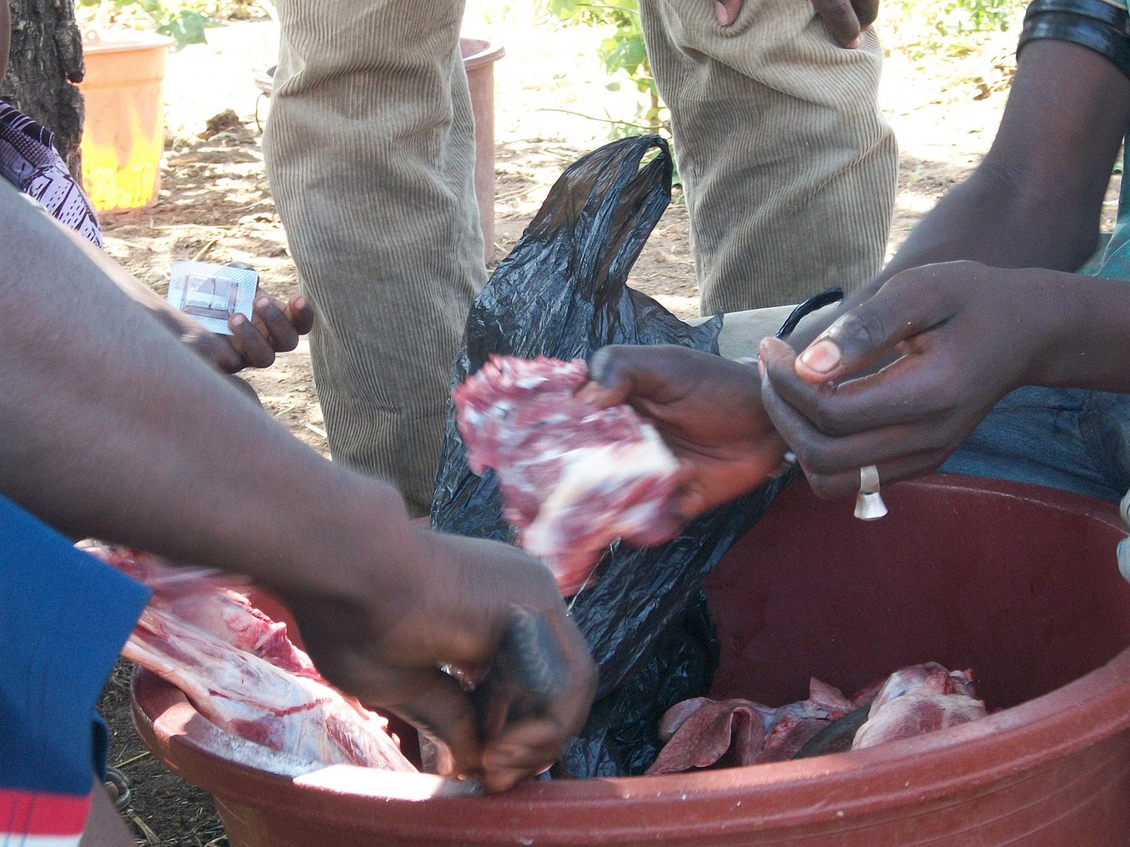 Waking Up in Mali: Laura Does Peace in West Africa: Tabaski: Goat heads ...
