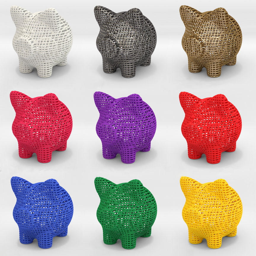 Michael Ferrari-Fontana: Pigs for 3D Printing