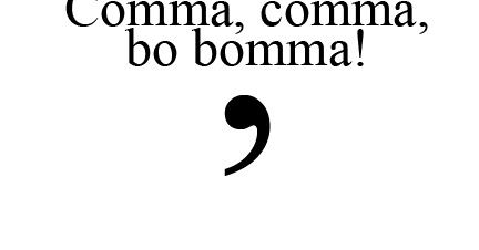 Jo Michaels Blog: Comma Part 2