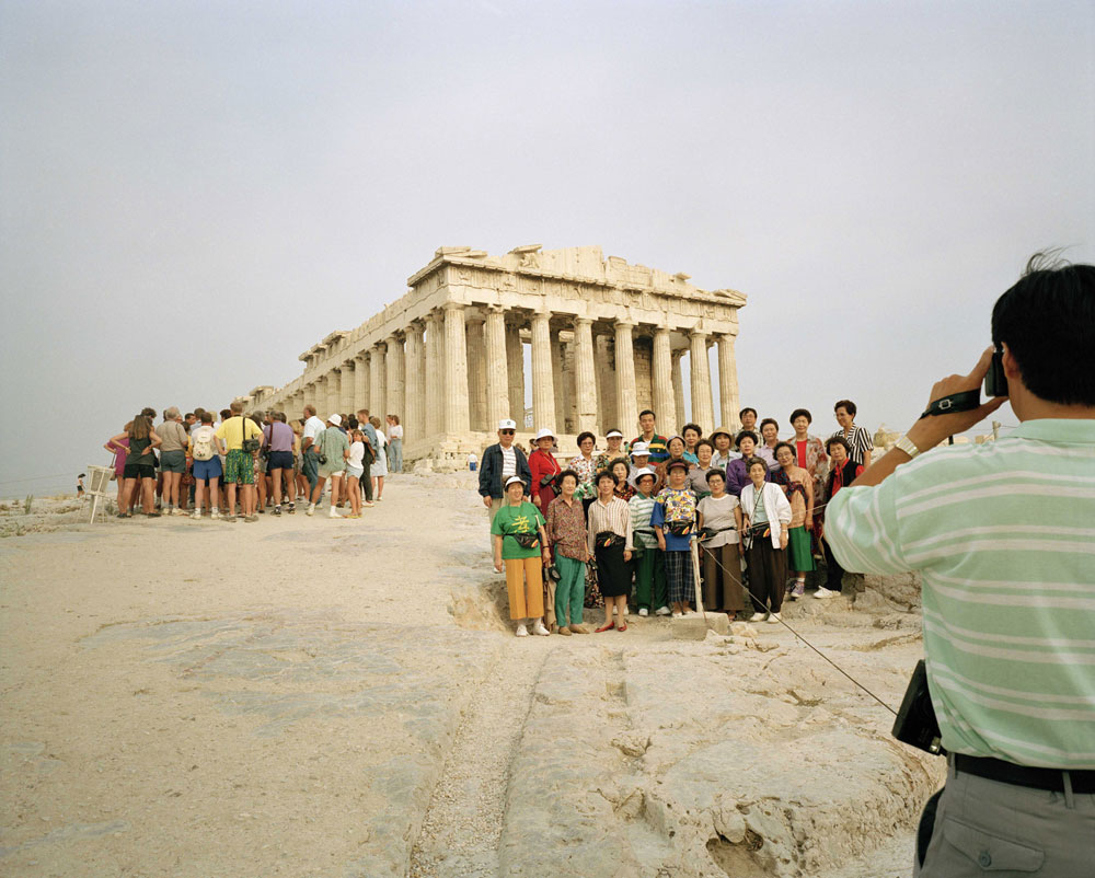 Bcn-Stgo.: Martin Parr Greece, Athens, Acropolis 1991