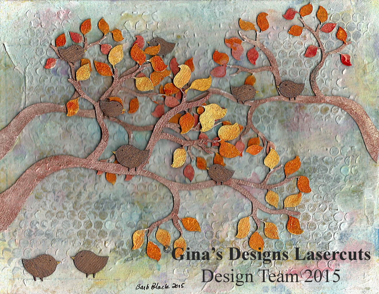 Ginas Designs: Celebrating Autumn by Barb